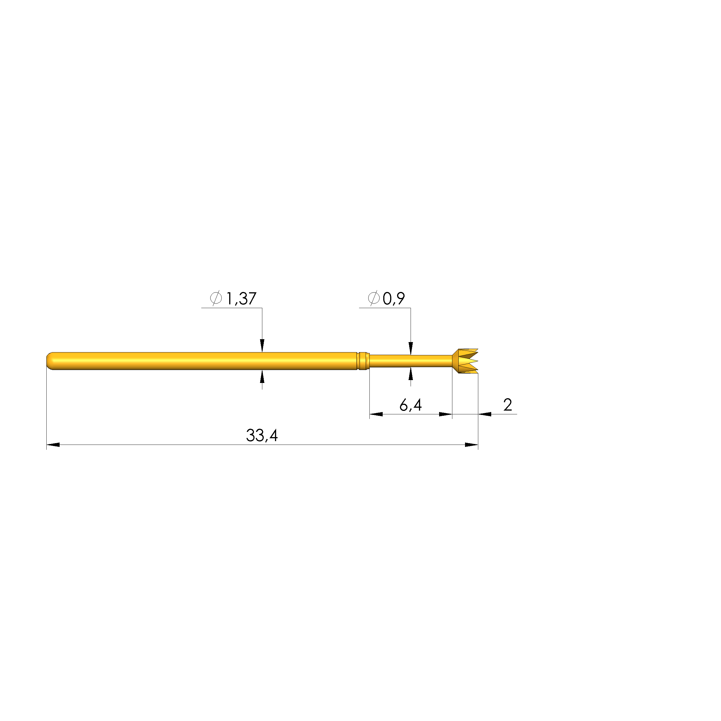 GKS-100 Series – Spring-Loaded Contact Probes for PCB Testing | INGUN